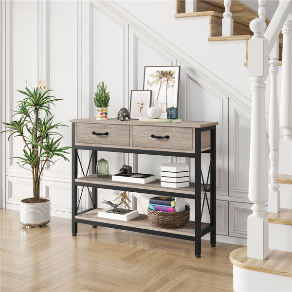 Latitude Run® 3-Layer Console Table & Reviews | Wayfair